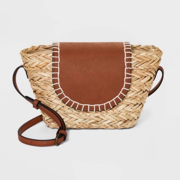 Universal Thread | Bags | Straw Mini Crossbody Universal Thread | Poshmark